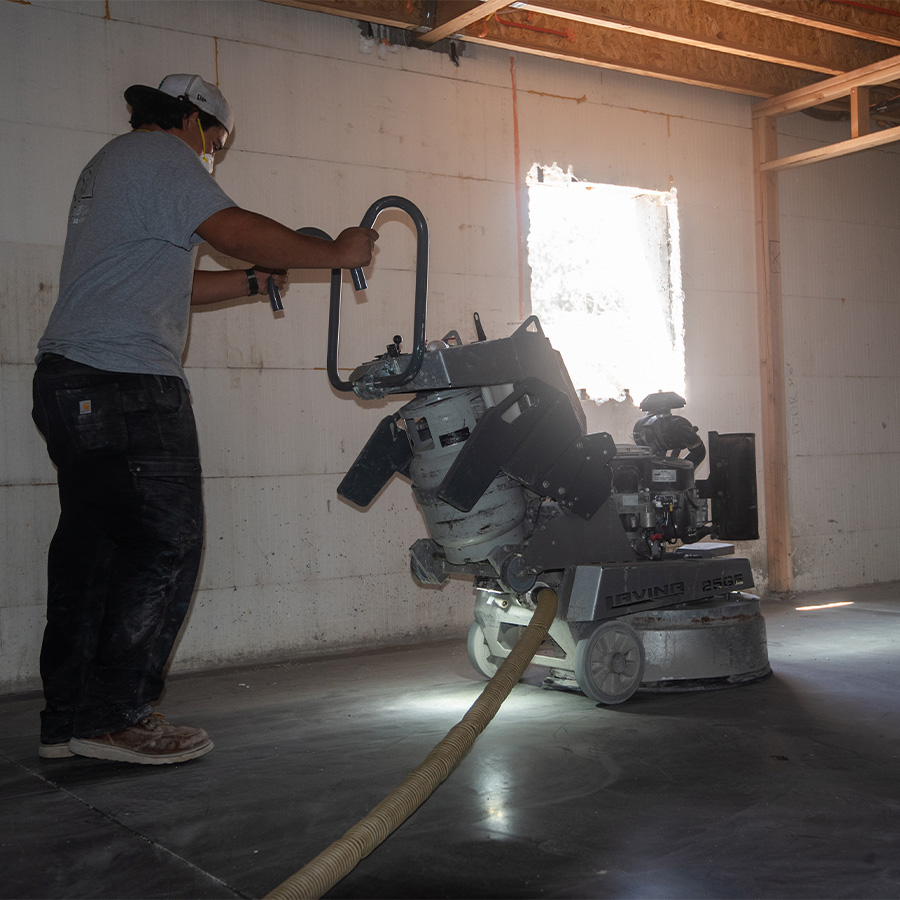 Concrete Grinding Contractor | Concrete & More | Kiona West